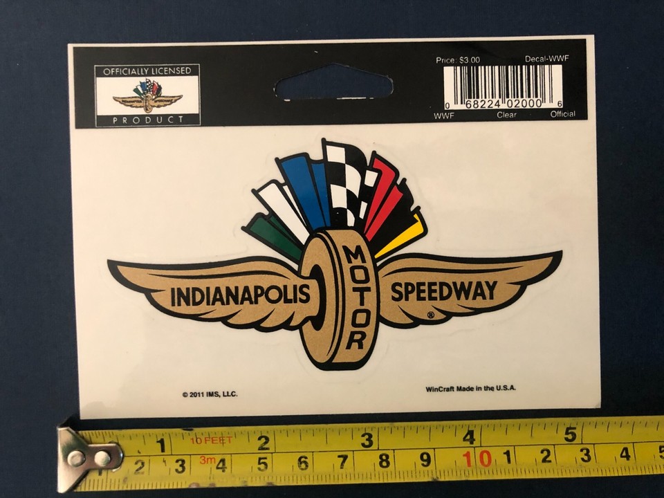 Indianapolis Motor Speedway Decal - Qty 2 | eBay
