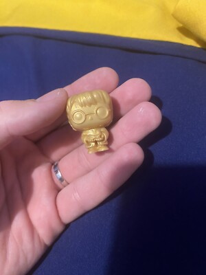 Original ultra rare Golden Harry Potter VT401+"K"-Stamp FUNKO Kinder ...