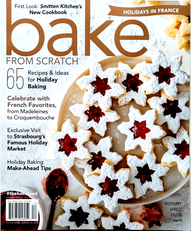 BAKE FROM SCRATCH MAGAZINE | NOV/DEC 2022 | HOLIDAY IN FRANCE | eBay