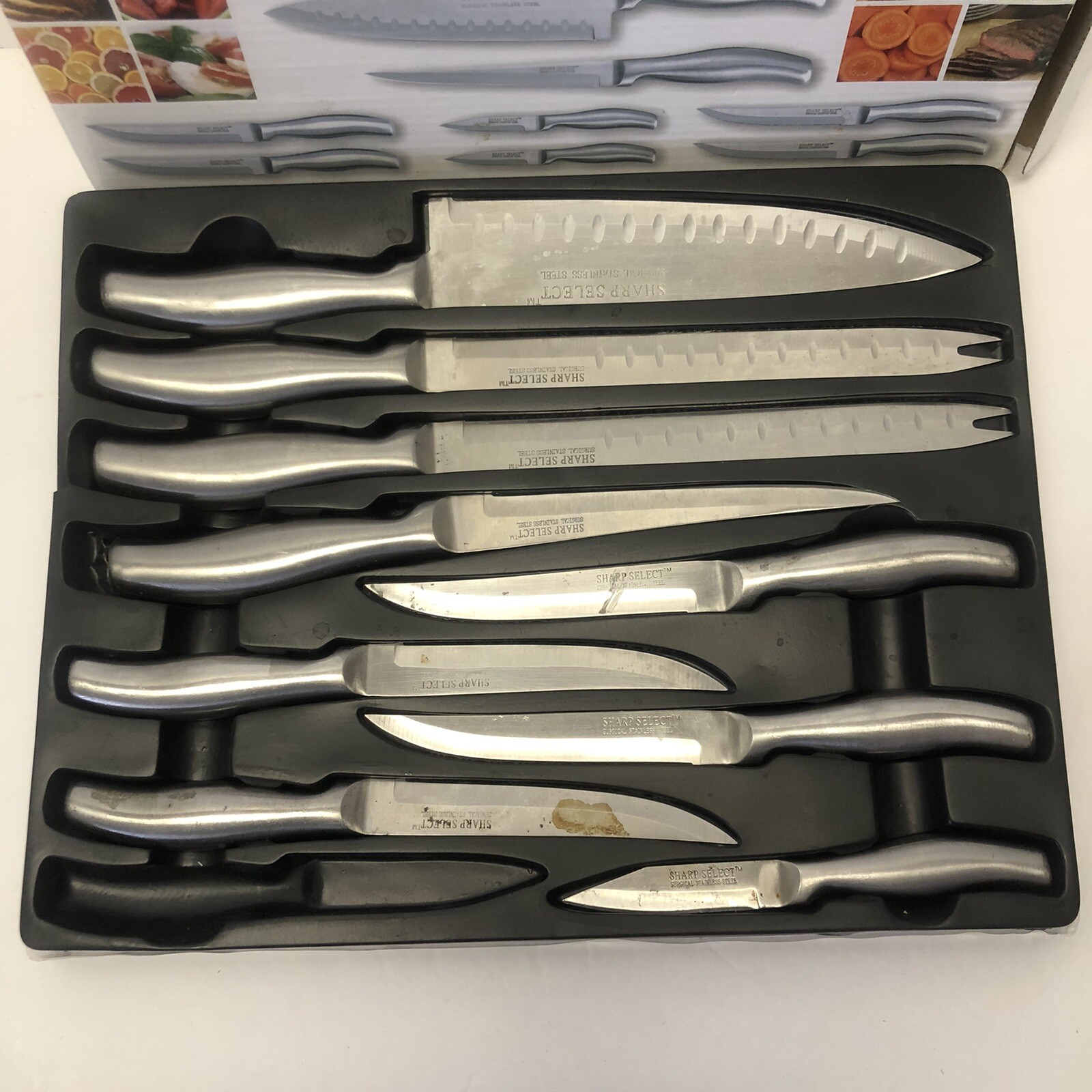 Chef Series Deluxe Knife Set 9 pc With Box | eBay