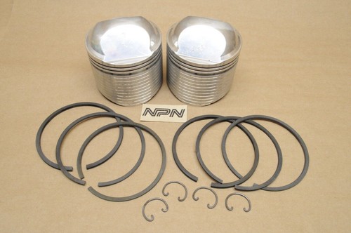 VINTAGE TRIUMPH 750 CC TRI 74mm Conversion Kit Pistons Rings Clips NOS ...