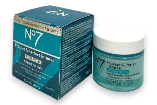 No7 Protect & Perfect Intense Advanced Night Cream (50ml/1.69fl.oz) New ...