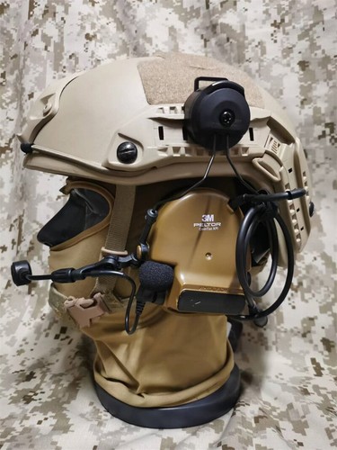 Helmet Headset Peltor Comtac Xpi Vi Noise Reduction Headset Tactical | eBay