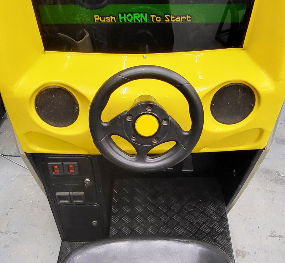 SMASHING DRIVE (Crazy Taxi) Sit Down Arcade Driving Racing Video Game ...