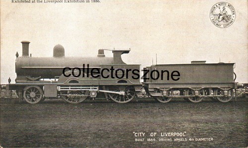 City Of Liverpool Built 1866 Engine London & North Western Railway ...