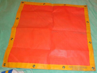 Warren Heim Corporation Safety Orange Mesh Safety Warning 3 foot x 3 ...