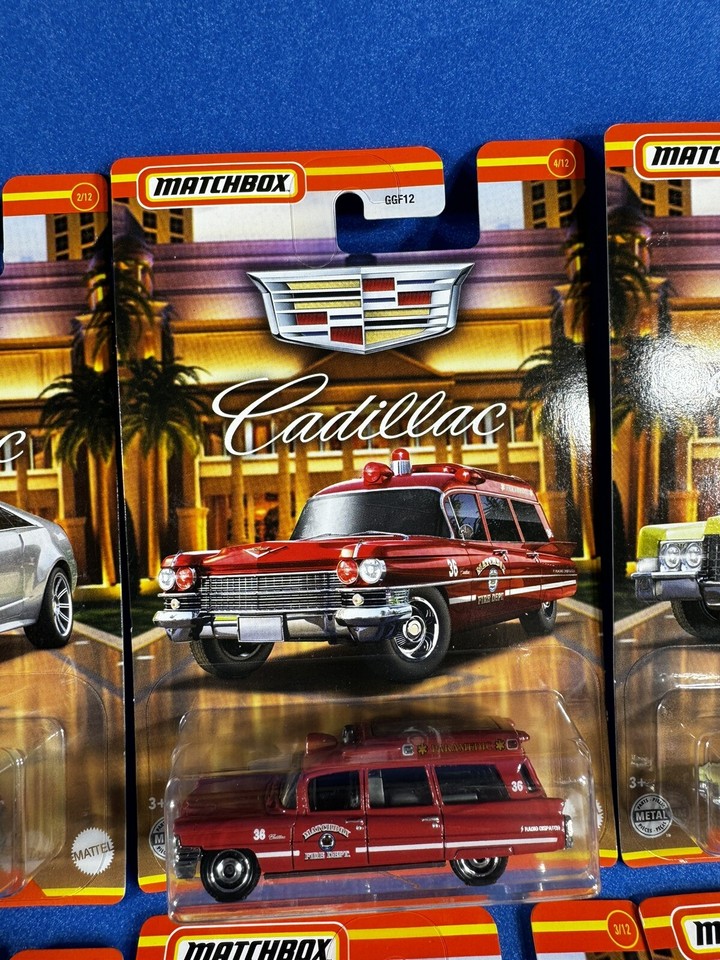 Matchbox 2020 Cadillac series set of 6 Walmart, Exclusive Classic Set ...