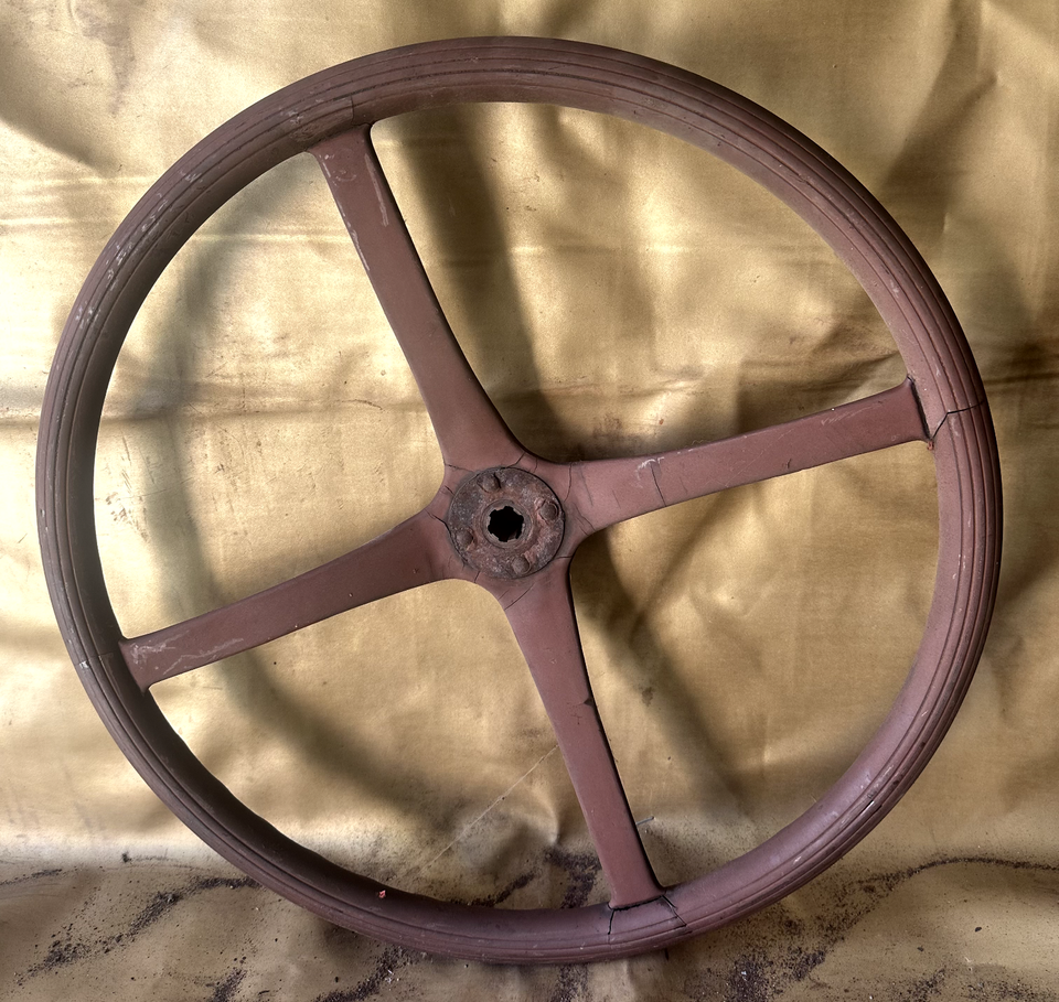 1928 - 1931 Ford Model A &AR Red Steering Wheel OEM Used (Model T later ...