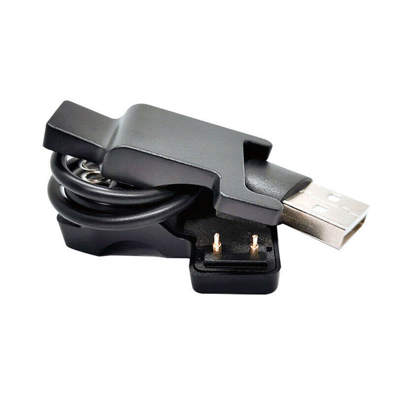 2 Pin 4MM USB Universal Smart Watch Charger Clip Charging Cable Adapter ...