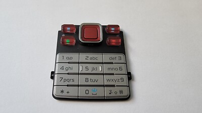 100% Original Nokia 6300 keypad Red | eBay UK