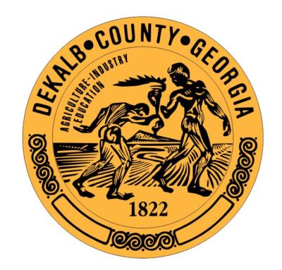 DeKalb County Georgia Seal Sticker Decal R7531 | eBay