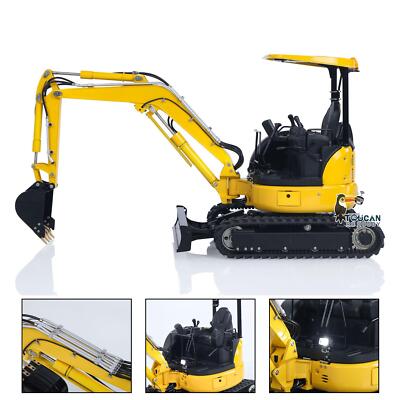 LESU 1/14 Micro RC Hydraulic Excavator PC30 Metal Mini Digger PNP Model ...