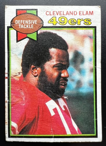 1979 Topps #410 Cleveland Elam San Francisco 49ers 🏈 | eBay