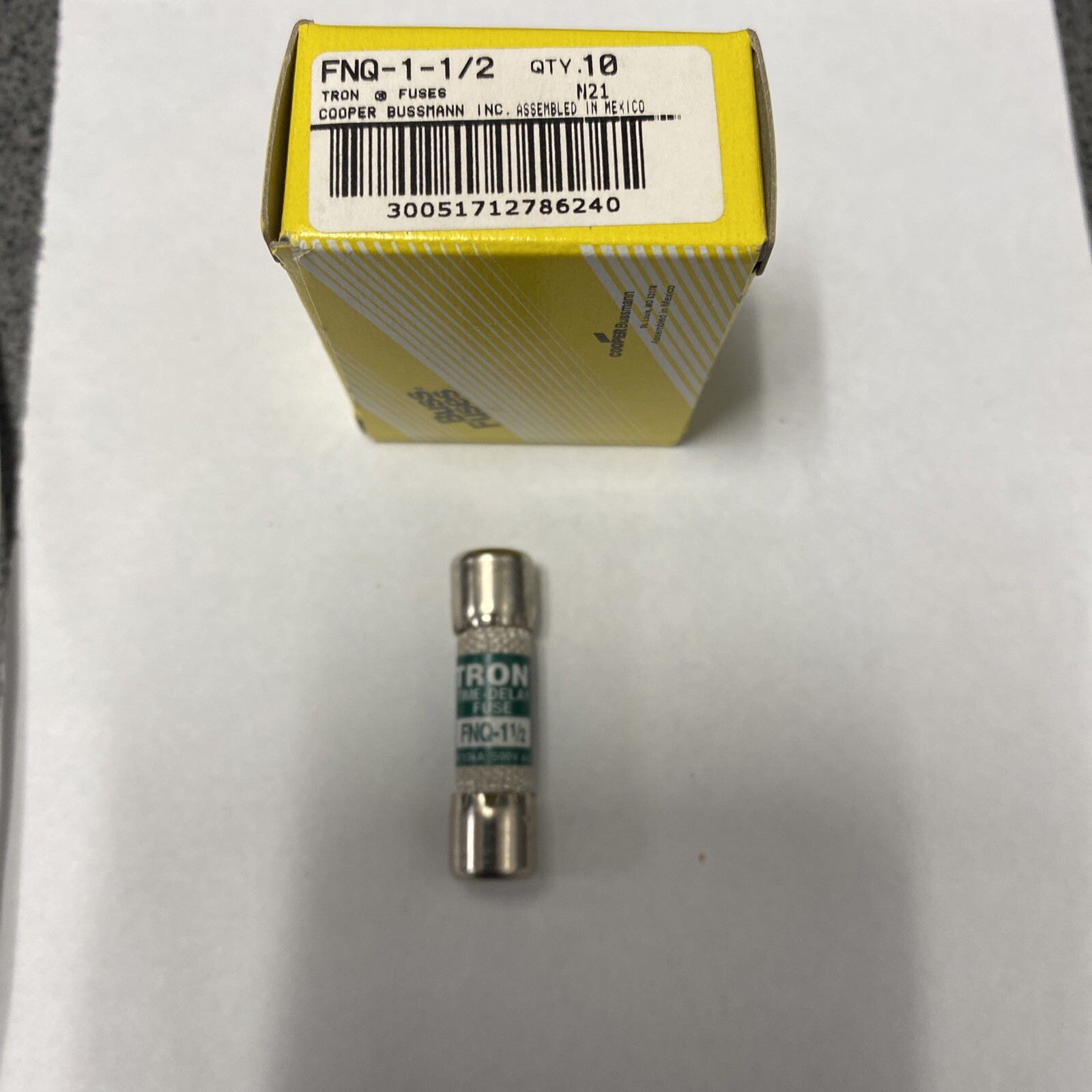 (10)Buse Fuses FNQ-1-1/2 QTY10 | eBay