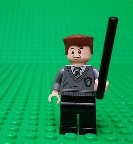 LEGO HARRY POTTER GREGORY GOYLE MINIFIGURE hp132 USED FROM 4867 w/WAND ...