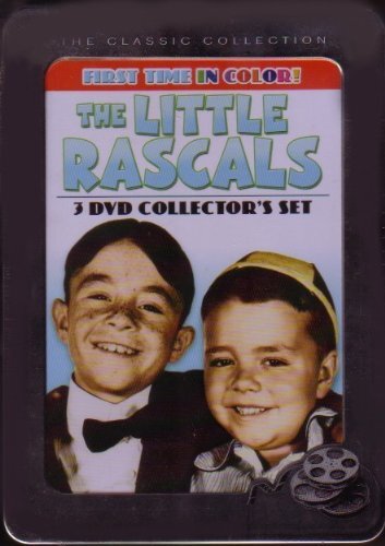 Little Rascals 3 DVD Collector's Set [Tin Gift Pack] Brand New Sealed ...