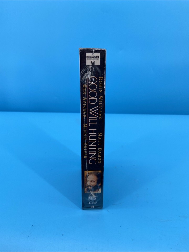 Good Will Hunting VHS 1997 Matt Damon Robin Williams Brand New Sealed ...