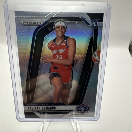 Aaliyah Edwards Rookie Card 2024 Panini Prizm WNBA Silver Prizm Image ...