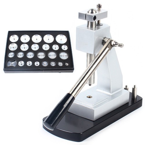 Watchmaker Tool Watch Press Set Back Case Closer Crystal Glass Fitting+ ...