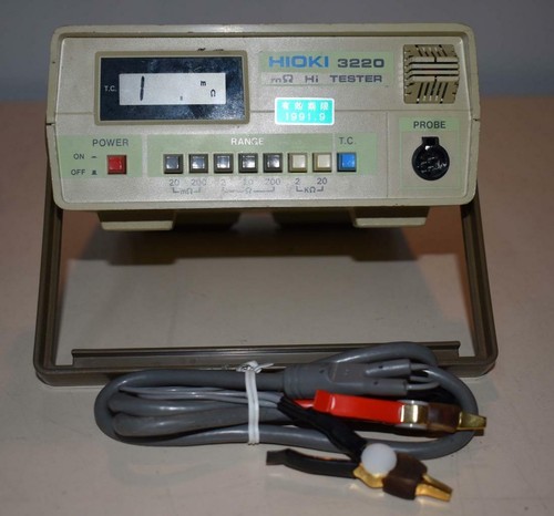 Hioki 3220 Hi Tester w/ Clamp Probe ++ Nice ++ | eBay