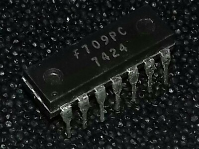 5pcs F109PC OPV VINTAGE 1974 RAR DIP14 = SN72709 A109D B109D | eBay.de