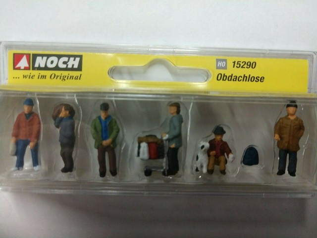 Noch 15843 Nudists 6/ H0 Scale Figures for sale online | eBay