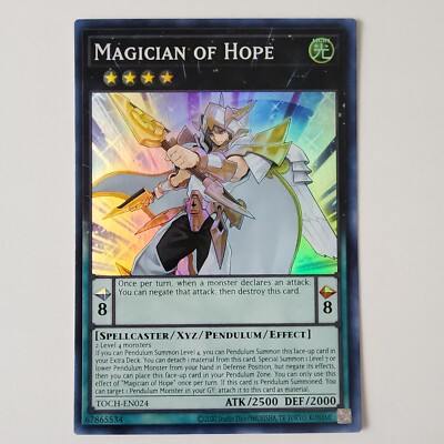 Magician of Hope - TOCH-EN024 - NM/VLP - Super Rare - Unlimited ...