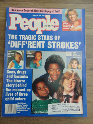 People Magazine March 25, 1991 The Tragic Stars Of Different Strokes | eBay