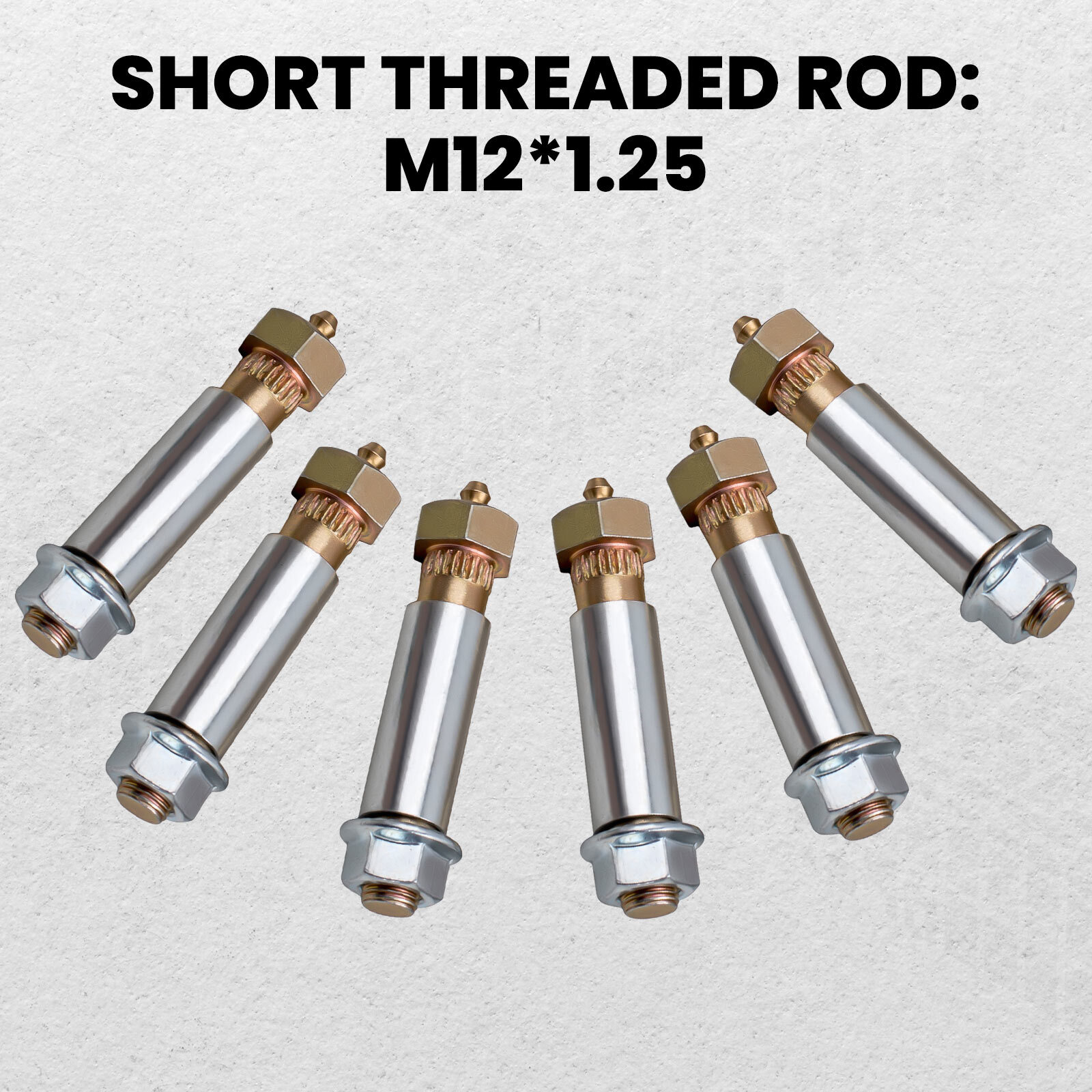 Greasable Shackle Spring Bolt Link Kit for Heavy Duty Tandem Axle Truck ...