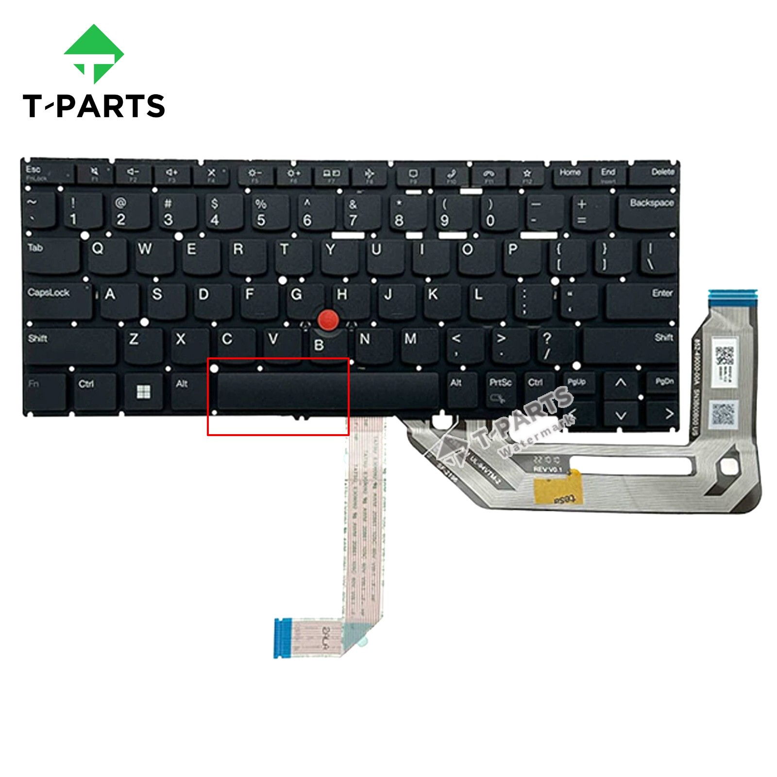 US Keyboard W/O Backlit New for Lenovo Thinkpad X13 Gen 4 X13 Yoga Gen ...