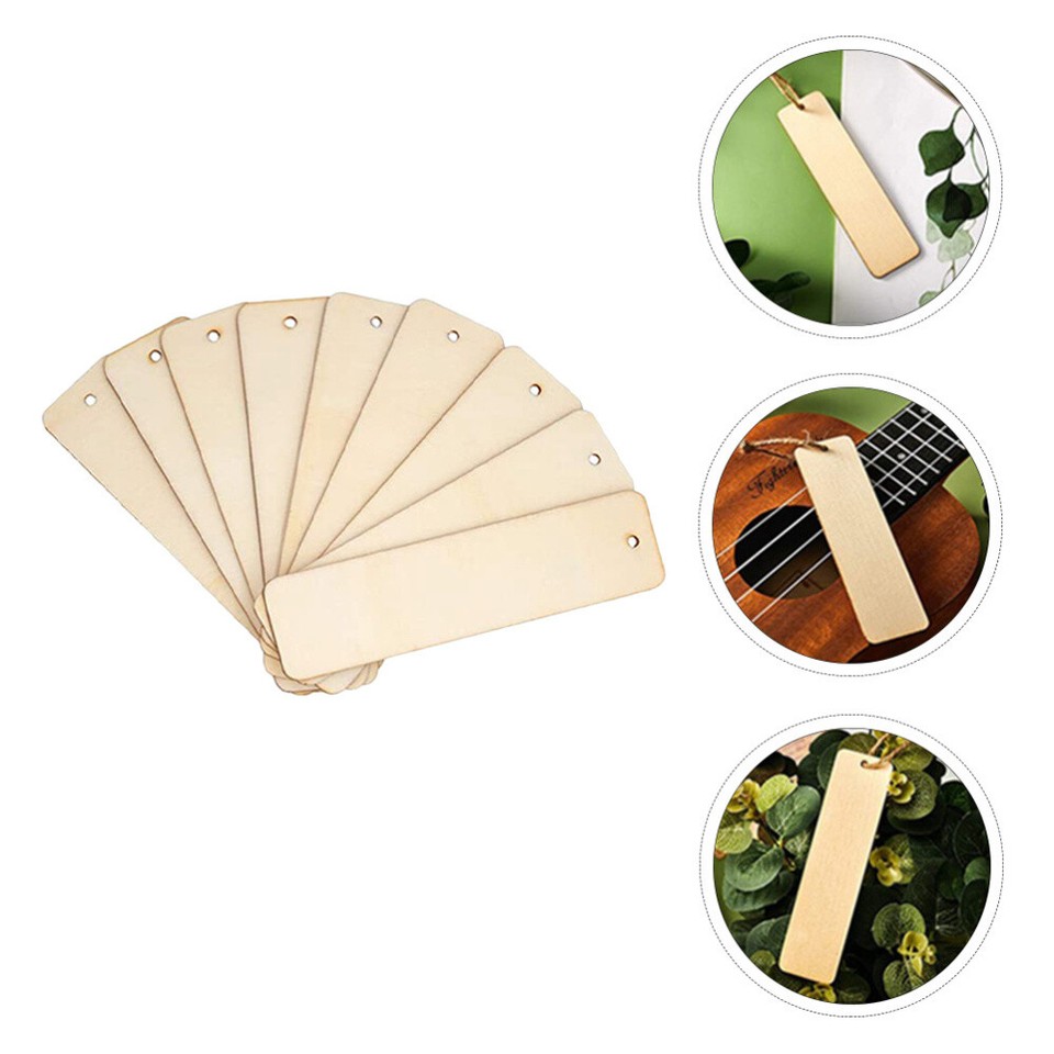 36 Pcs Bookmark Hanging Blank Vintage Rectangle Decor Bookmarks | eBay