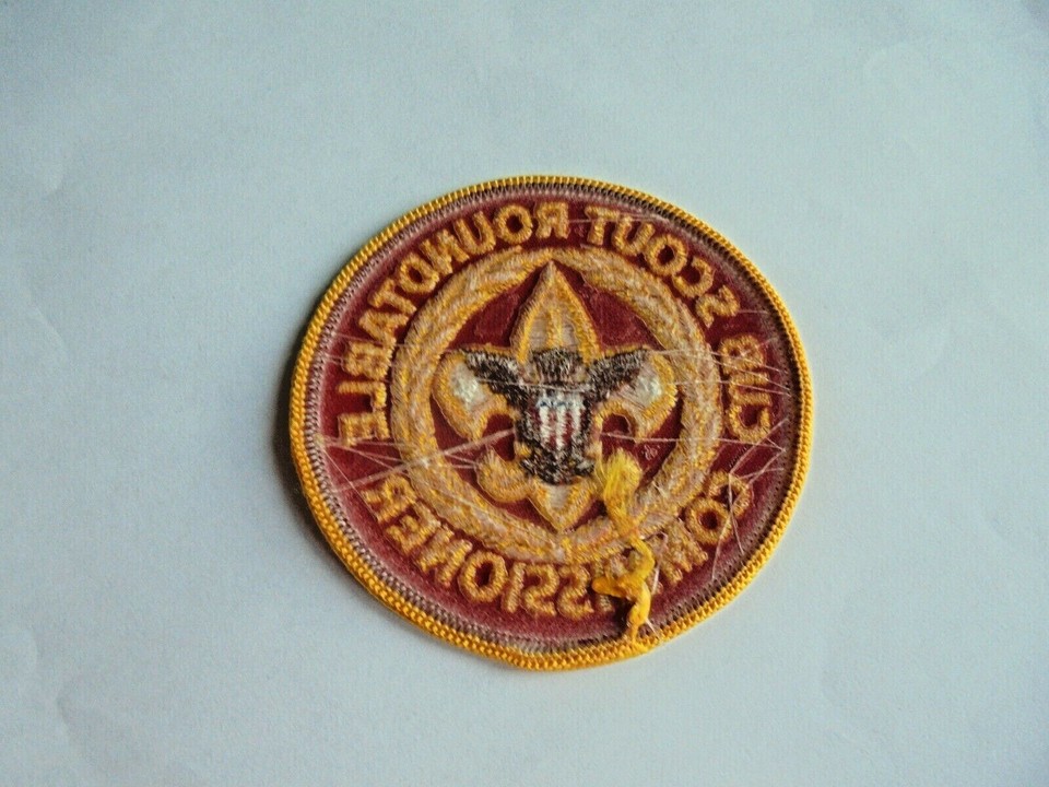 Cool Vintage BSA Boy Scouts Cub Scout Roundtable Commissioner Cloth ...
