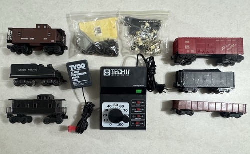 Tech II Loco-motion 1500 & Train Car Lot - UNTESTED | eBay