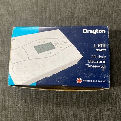Brand New Drayton 24 Hour Combi Boiler Electronic Timeswitch LP111 ...