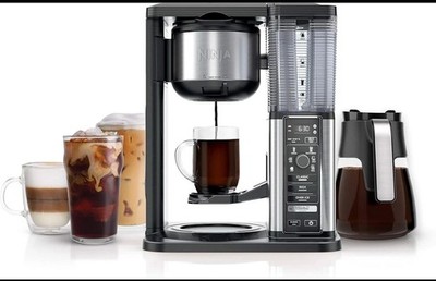 Ninja Specialty Coffee Maker CM401 - Hot & Iced Coffee with Glass ...