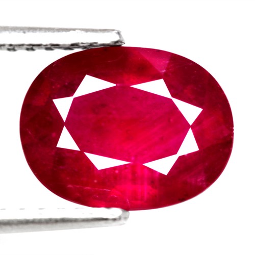 2.5Ct. Natural Gemstone Ruby Top Red Oval Madagascar Beautiful Sparkles ...