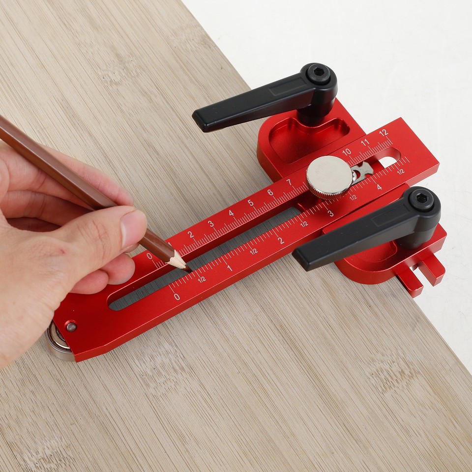 Aluminum Alloy Thin Rip Jig Table Saw Jig Guide Fast Thin Ripping Guide ...