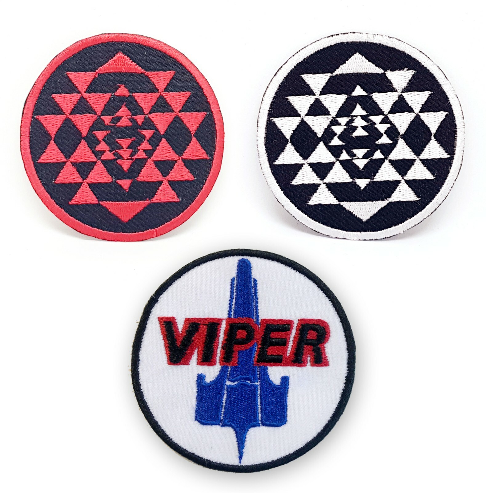 Battlestar Galactica white and Red Uniform Iron/Sew on Embroidered ...