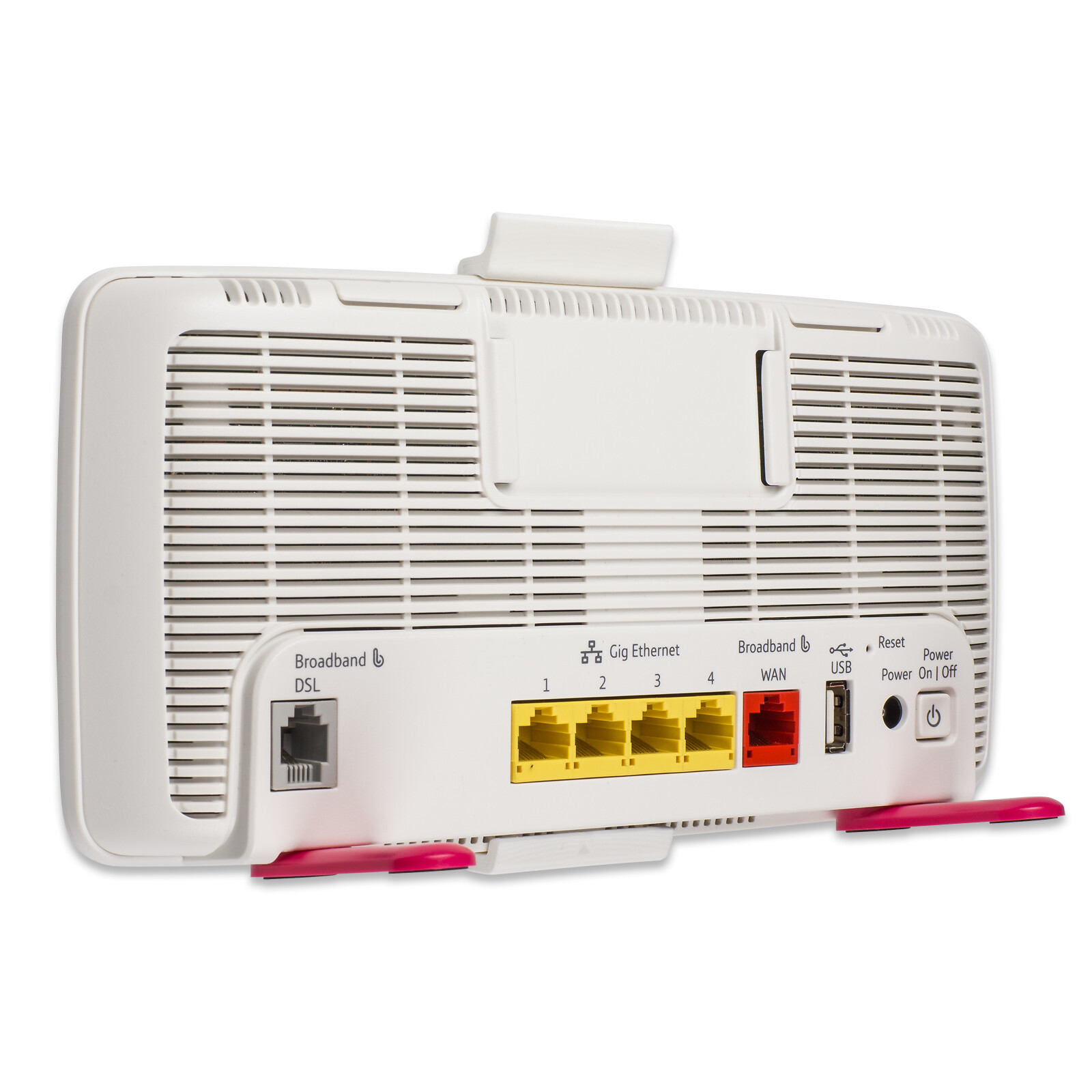 Wall Mount for Plusnet Hub One, White Plusnet Hub One Wall Bracket, P3D ...