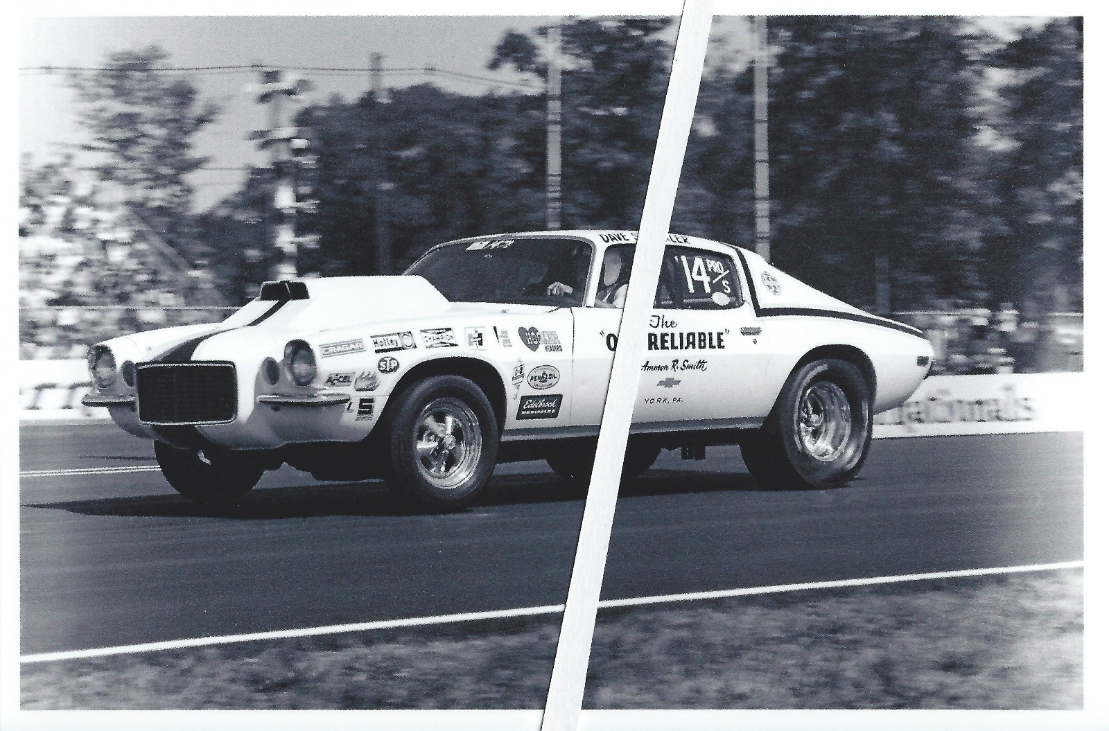 1970's Drag Racing-Dave Strickler's 1970 1/2 Pro/Stock Camaro-the"Old ...