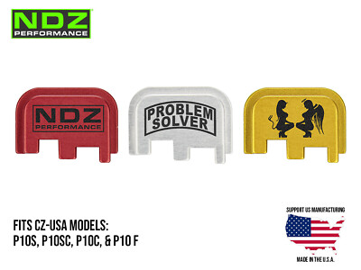 NDZ CZ P10C P-10F P10SC P-10S Slide Cover Back Plate Aluminum Popular ...