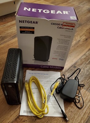 NETGEAR CM500 high speed 16 x 4 DOCSIS 3.0 Cable Modem | Unlocked | 680 ...