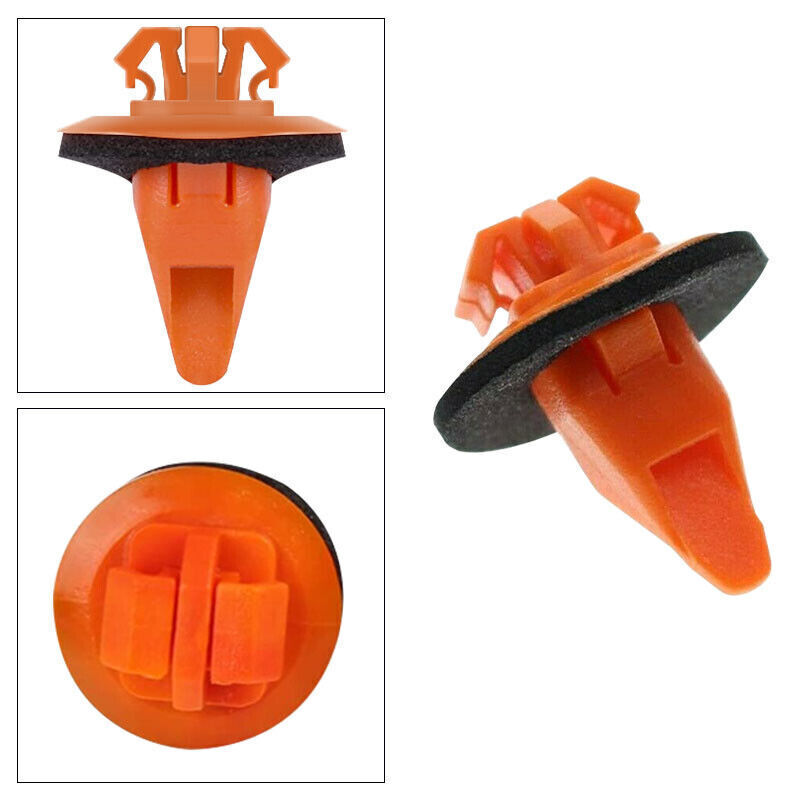100 Pcs Fender Door Bumper Flare Trim Clip Retainer Fastener For Toyota ...