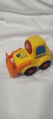 Vtech Go Go Smart Wheels Yellow Bulldozer Truck Lights Sound Tested ...