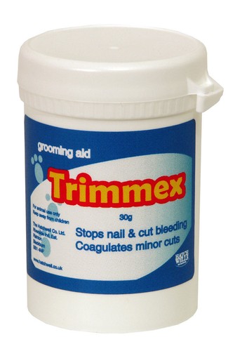Trimmex Stop Bleed Stops Bleeding Pet Dog Cat Claws Coagulant Syptic ...