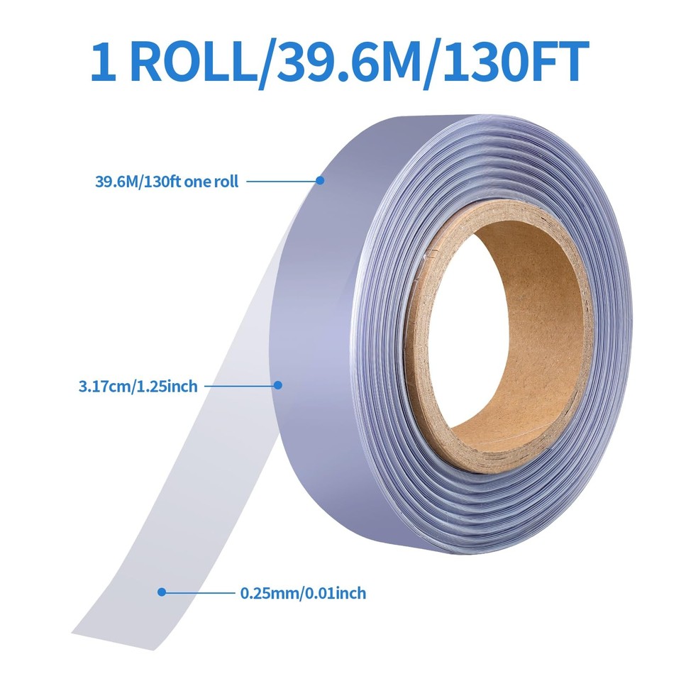 130Ft Shelf Strips Retail Clear Plastic Tags Shelf Label Holders Price ...