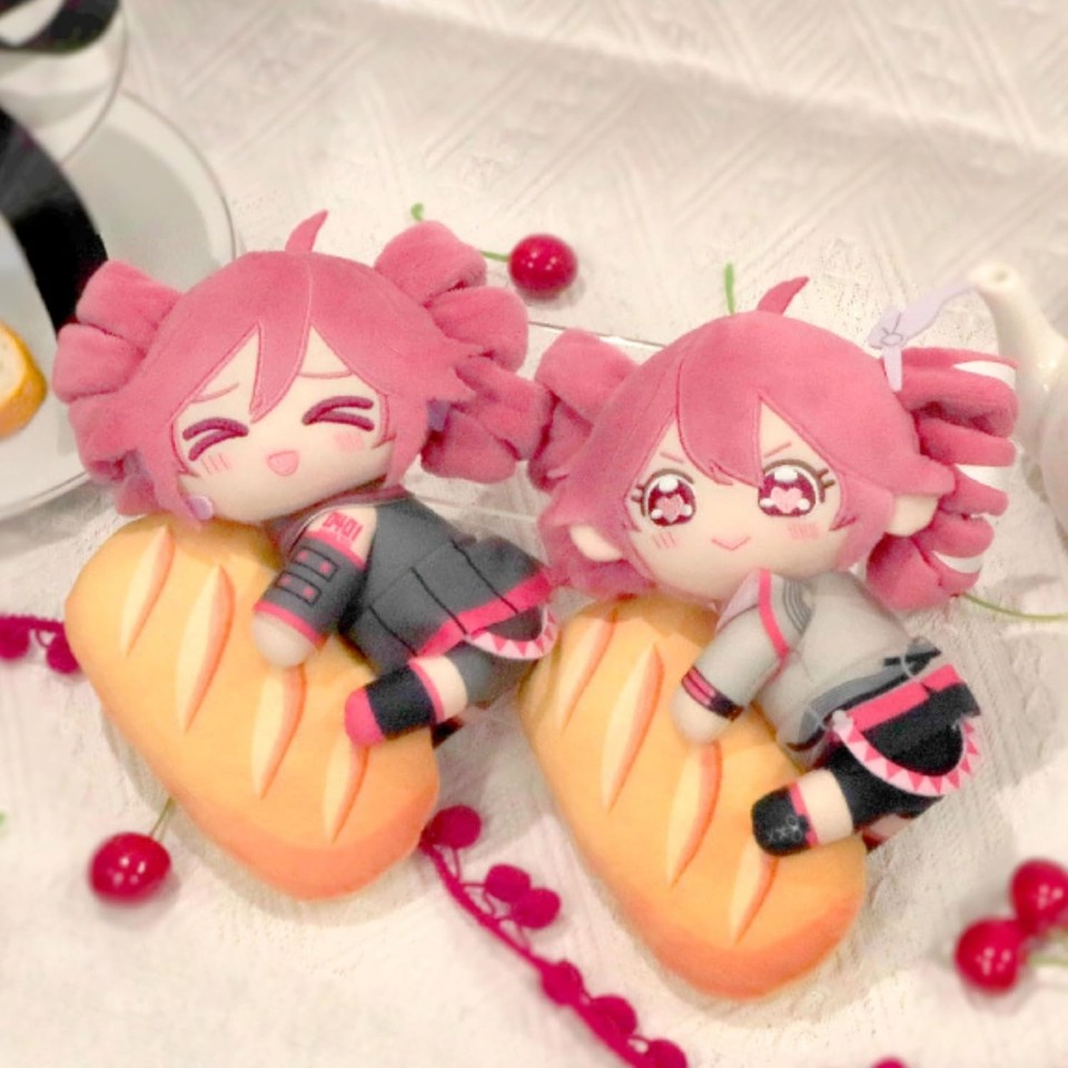Kasane Teto French Bread Plush Fukuya Japan Official UTAU Vocaloid Doll ...