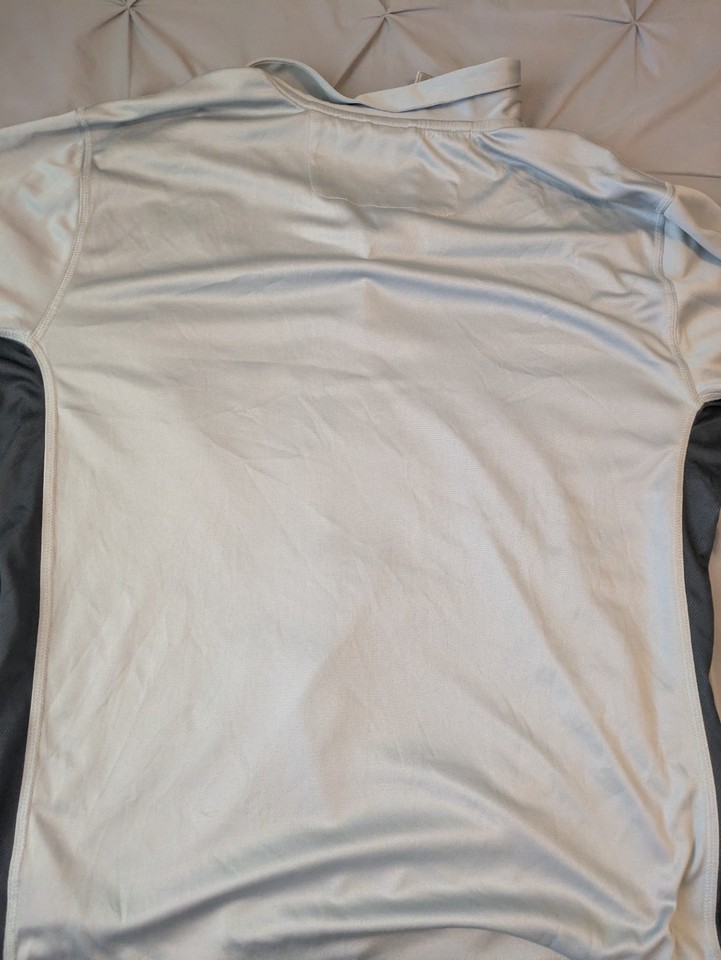 RANK 45 Men's Gray Short Sleeve Stretch Polo Shirt XL Golf CLEAN ...