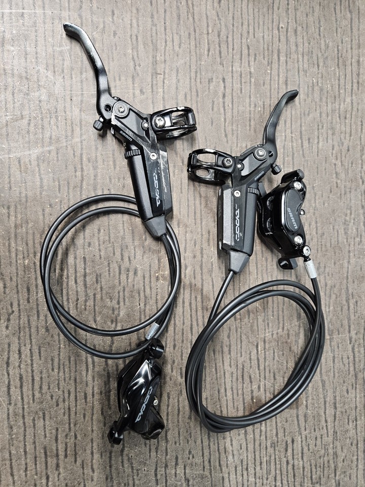 Sram Code SLV Silver Brakeset | eBay