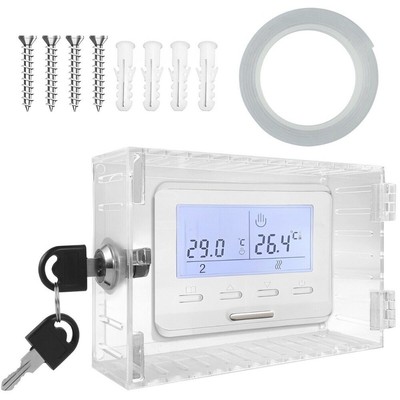 Clear Thermostat Lock Box Universal Ac Lock Box Cover | eBay